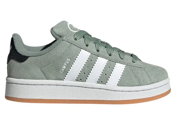 Adidas Campus 00s Sneakers - Silver Green/cloud White/gum