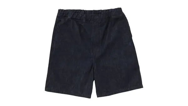 BAPE One Point Relaxed Fit 13oz Denim Shorts - Indigo