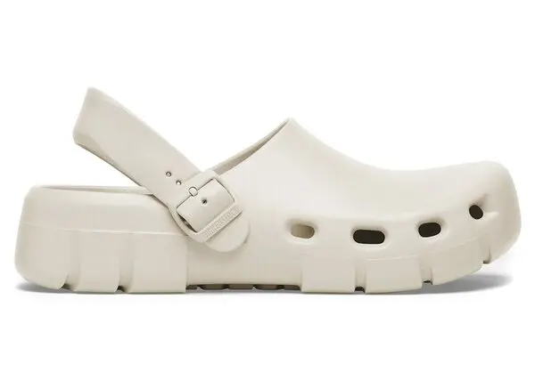 BIRKENSTOCK Birki Flow Eva Clogs - Eggshell