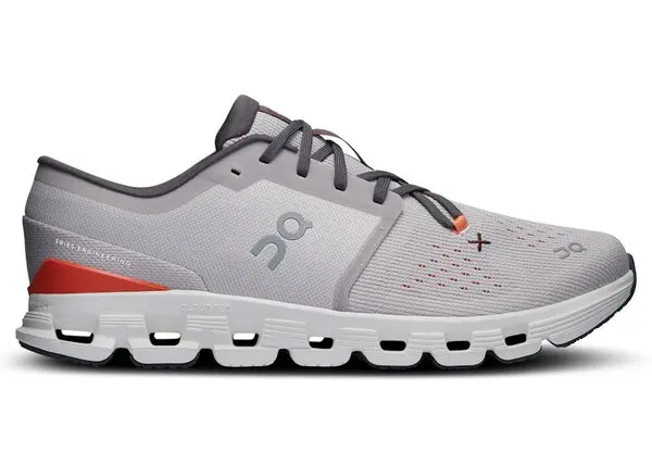 On Cloud X 4in - Silver/flame