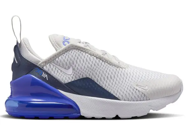 Nike Air Max 270 Sneakers - Vast Grey/hyper Royal/thunder Blue