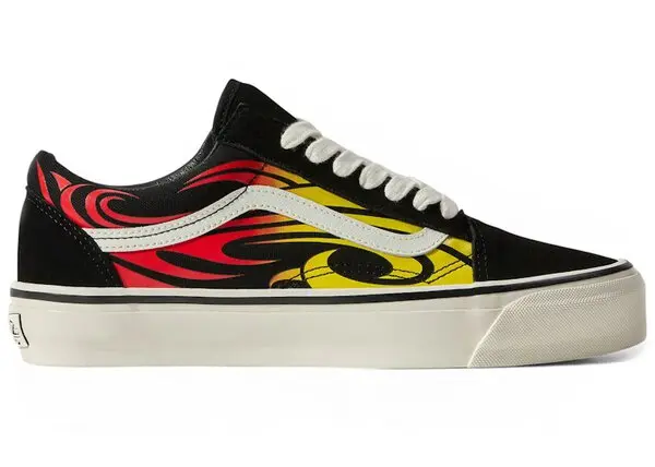 VANS Old Skool 36 Lx Warped Tourin Sneakers - Black/flame