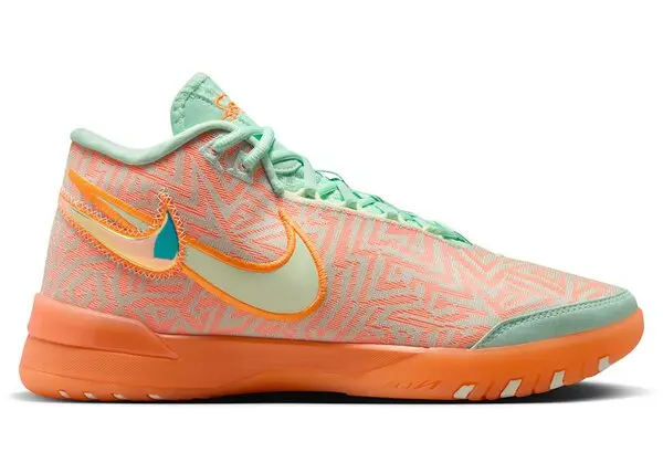 Nike Lebron Nxxt Genisus Bright Citrus Sneakers - Mint Foam/volt Tint/hyper Jade