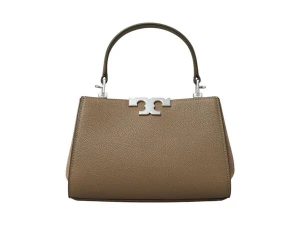 Tory Burch Eleanor Pebbled Mini Satchel - Wild Mushroom