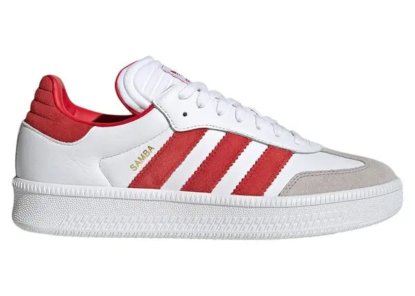 Adidas Samba Xlg Sneakers - Cloud White/better Scarelet Red/clear Granite