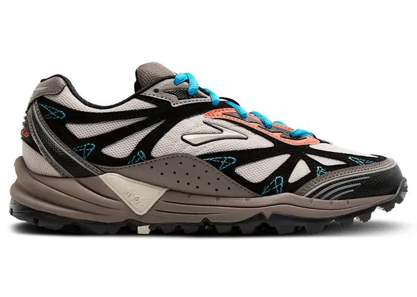 Brooks Cascadia 1 Athletic Sneakers - Moonbeam/black/camellia