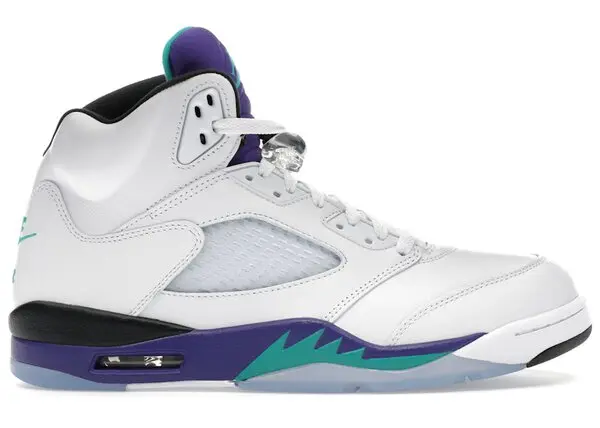 JORDAN Retro Grape - White/grape Ice/new Emerald