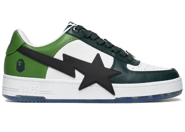 BAPE A Bathing Ape Sta Os Sneakers - Green