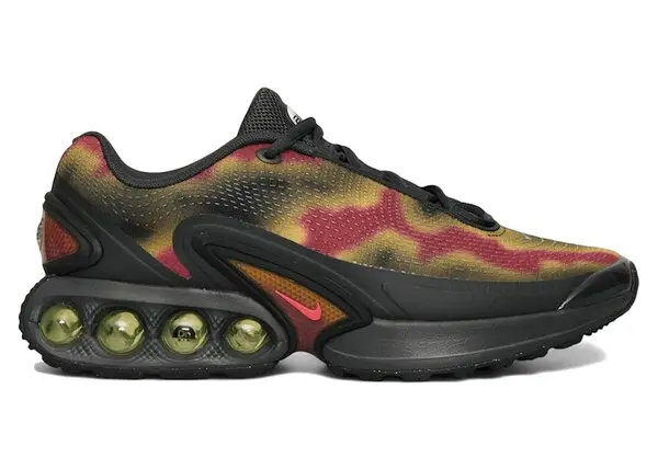 Nike Air Max Dn Nrg Heat Map Sneakers - Dark Smoke Grey/red Orbit/black