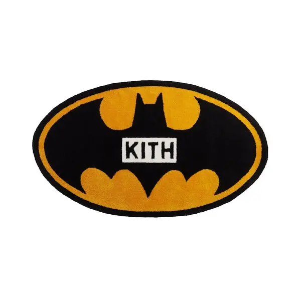 Kith X Batman Symbol Rug