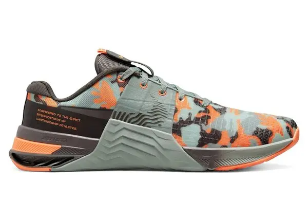 Nike Metcon Amp Smoky Camo - Mica Green/seafoam/atomic Orange