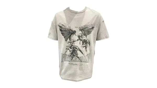 PURPLE BRAND Textured Inside Out Tee Shirt