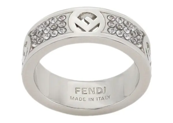 Fendi F Is Silver-colored Ring
