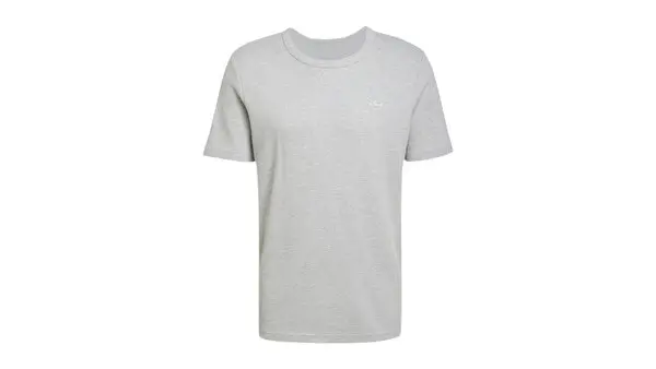 Adidas Trefoil Essentials Waffle T-shirt - Medium Grey Heather