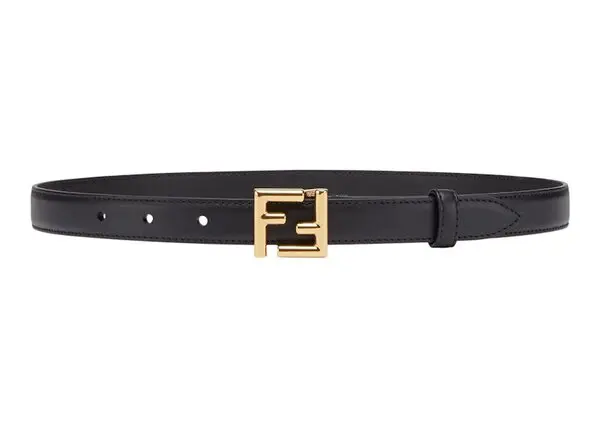 Fendi By Marc Jacobs Ff Leather Belt