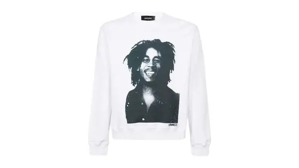 Dsquared2 Bob Marley Cool Fit Sweatshirt - Orange