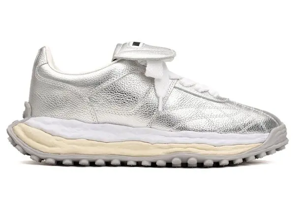 Mihara Yasuhiro Scott Og Sole Leather Low - Silver