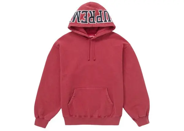 Supreme Team 94 Hooded Sweatshirt - Red