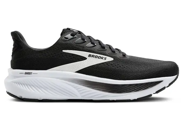 Brooks Ghost 17 Sneakers - Black/grey/white