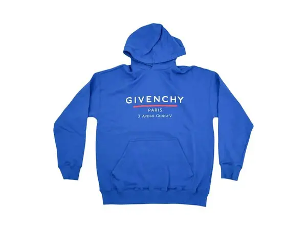 Givenchy Address Hoodie - Ocean Blue