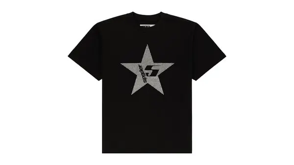 SP5DER Worldwide Five Day Tee Shirt - Black