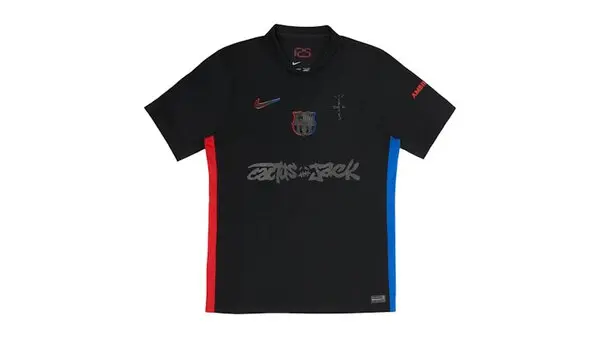 TRAVIS SCOTT X Fc Barcelona 2024/25 Away Match Jersey
