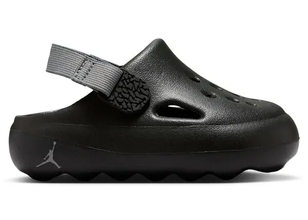 JORDAN Hydripin Slides - Black/smoke Grey
