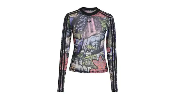 Adidas X Jeremy Scott Aop Power Mesh T-shirt
