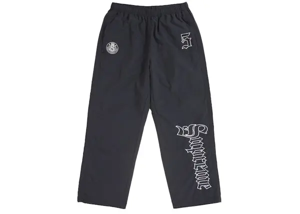 Supreme Old English Track Pant - Black