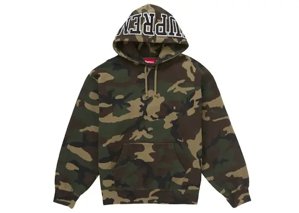 Supreme Team 94 Hooded Sweatshirt - Camo