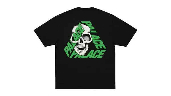 PALACE P3 Skull T-shirt - Black