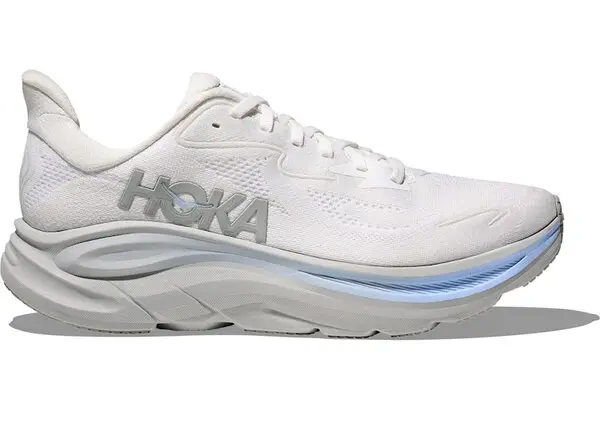 Hoka One One Clifton 10in - White/glacier Blue