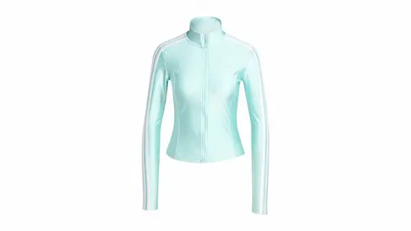 Adidas Adicolor 3-stripes Slim Track Top - Semi Flash Aqua