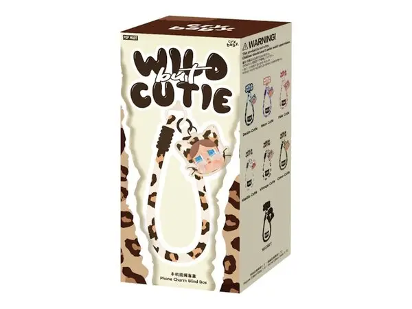 POP MART Crybaby Wild But Cutie Series Phone Charm Single Blind Box