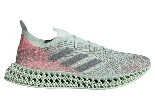 Adidas 4dfwd Strung Sneakers - Linen Green/grey Three/semi Pink Spark
