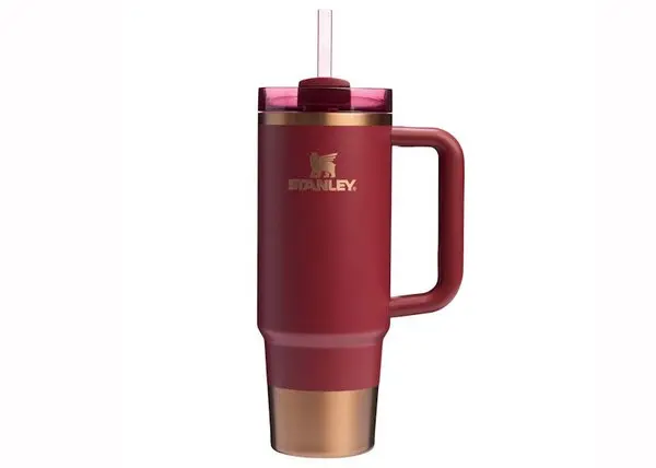 STANLEY 30oz Holiday Quencher Tumbler - Gilded Pomegranate
