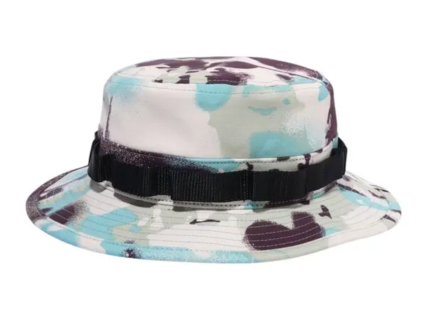 BAPE Map Camo Military Bucket Hat - Multicolor