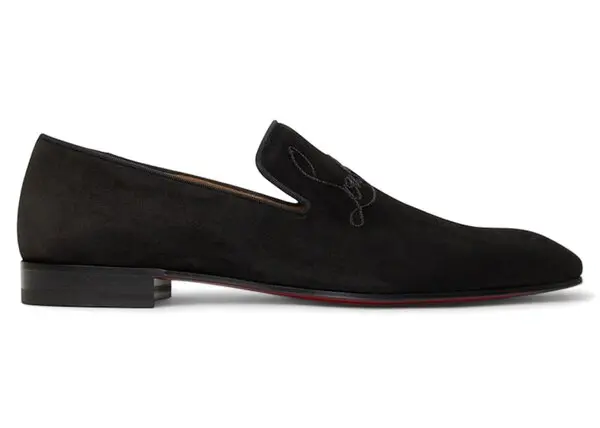 CHRISTIAN LOUBOUTIN Dandelion Flat Veau Velours