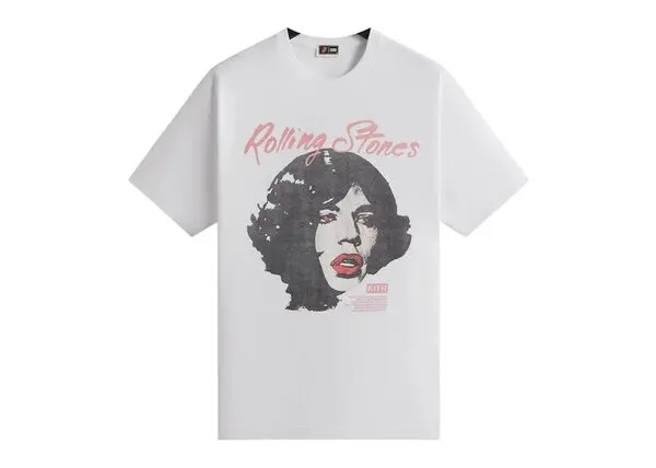Kith Rolling Stones Far Away Eyes Vintage Tee Shirt - White