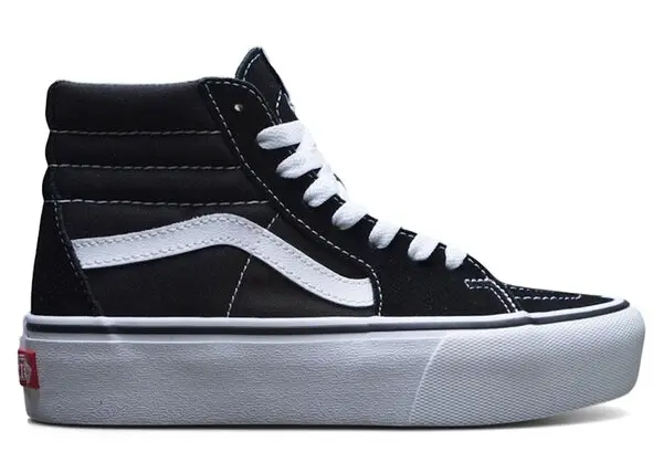 VANS Sk8-hi Platform Sneakers - Black/true White