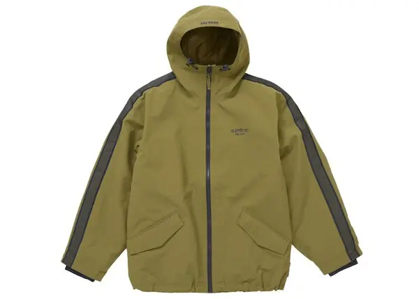 Supreme Hooded Goretex Jacket - Olive