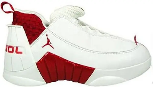 JORDAN 15 Og Low Sneakers - White/deep Red