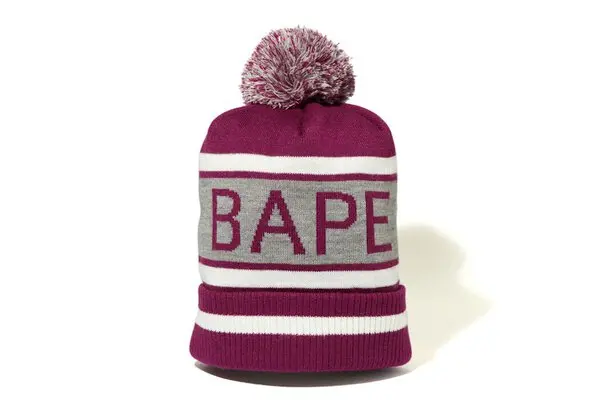 BAPE Knit Cap - Purple