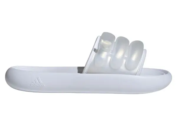 Adidas Adilette Zplaash Slides - Cloud White
