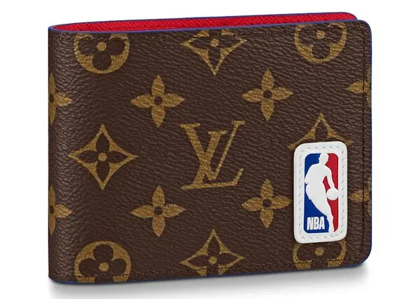 LOUIS VUITTON X Nba Ple Wallet Monogram