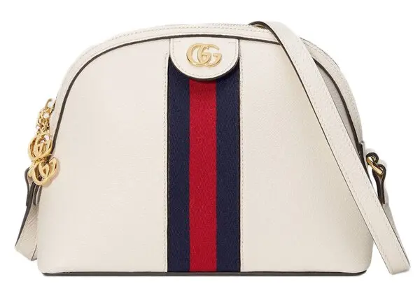 Gucci Ophidia Small Shoulder Bag - White