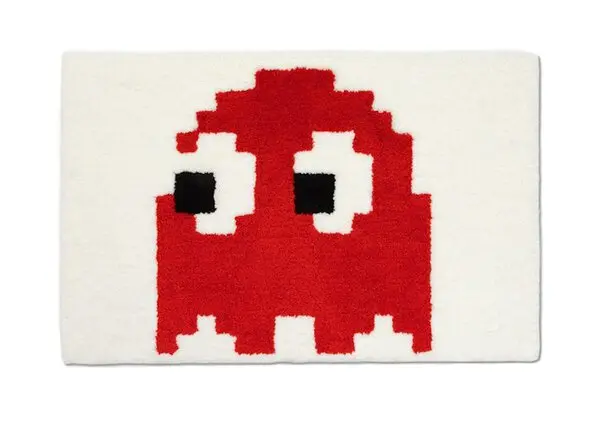MLE X Medicom Pacman Series Rug White/red