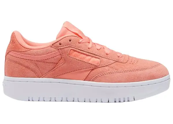 REEBOK Club C Double Sneakers - Twisted Coral/white