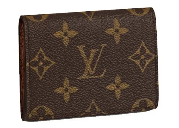 LOUIS VUITTON Envelope Business Card Holder