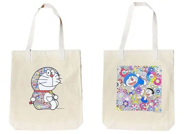 TAKASHI MURAKAMI X Doraemon A Tote Bag